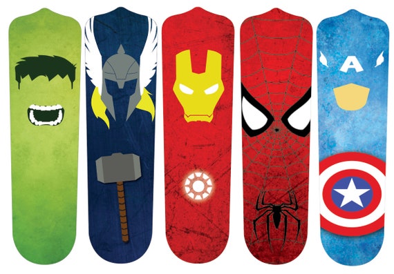Superhero Minimalist Fan Blades | Etsy