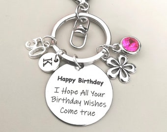 50th Birthday Keyring - Etsy