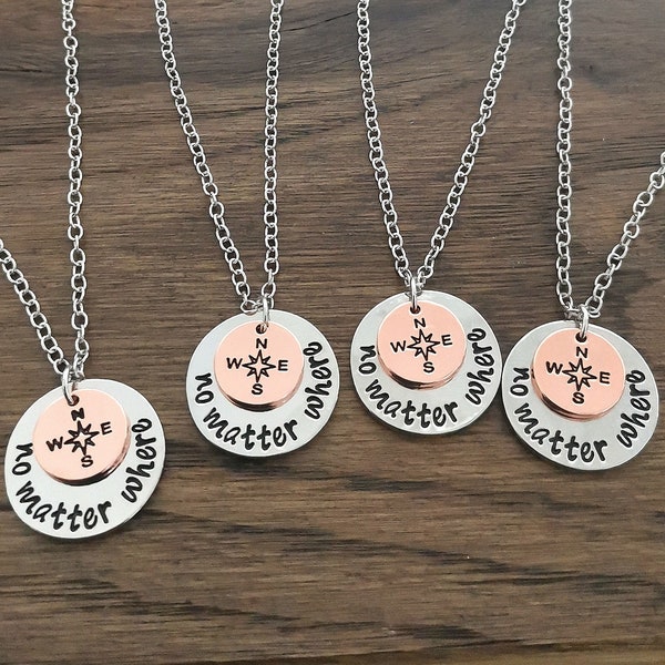 Four Way Friendship Necklace - Etsy