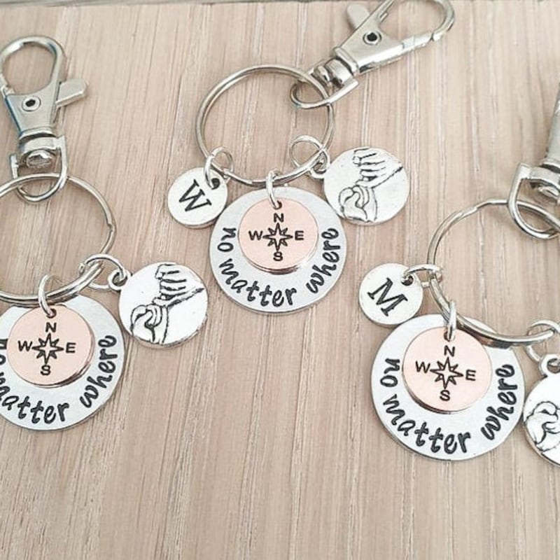 Best Friend Keychain - Etsy
