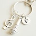 Gift for Singer, Singer Gift, Singer Keyring, Singer Keychain, Mens ...