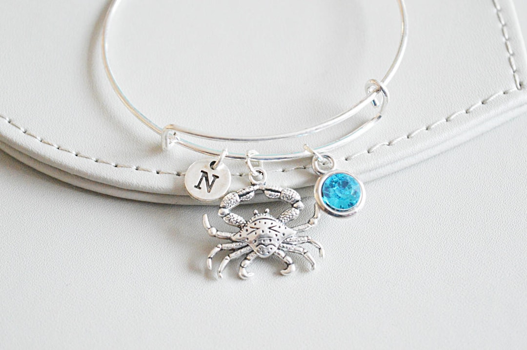 Crab Jewellery, Crab Bracelet, Crab Gifts, Lobster, Crab Necklace ...