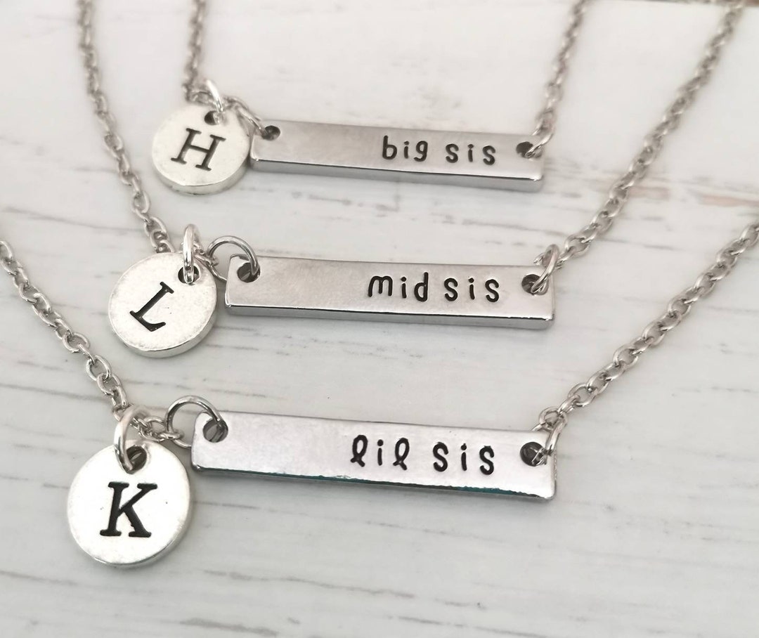 Big Sister, Little Sister, Middle Sister, Personalized Gift for Sisters ...
