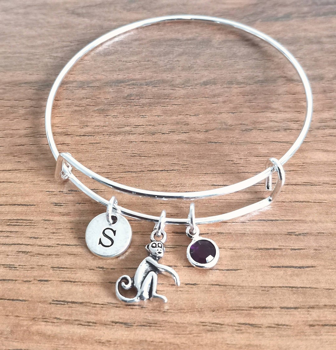 Monkey Bracelet, Monkey Gifts, Monkey, Monkey Jewellery, Monkey Lover ...