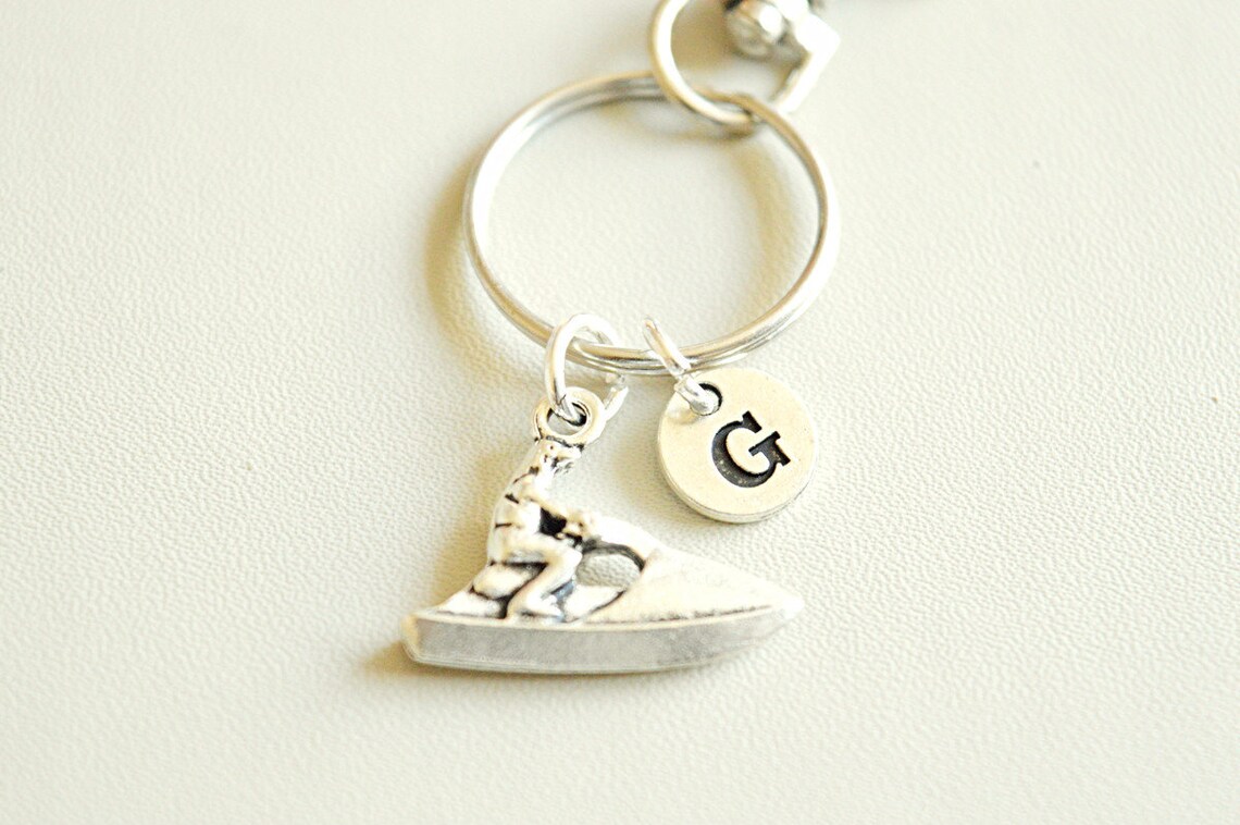 Jet Ski Keychain, Jet Ski Gifts, Jet Ski Keyring, Jet Skiing Gifts ...