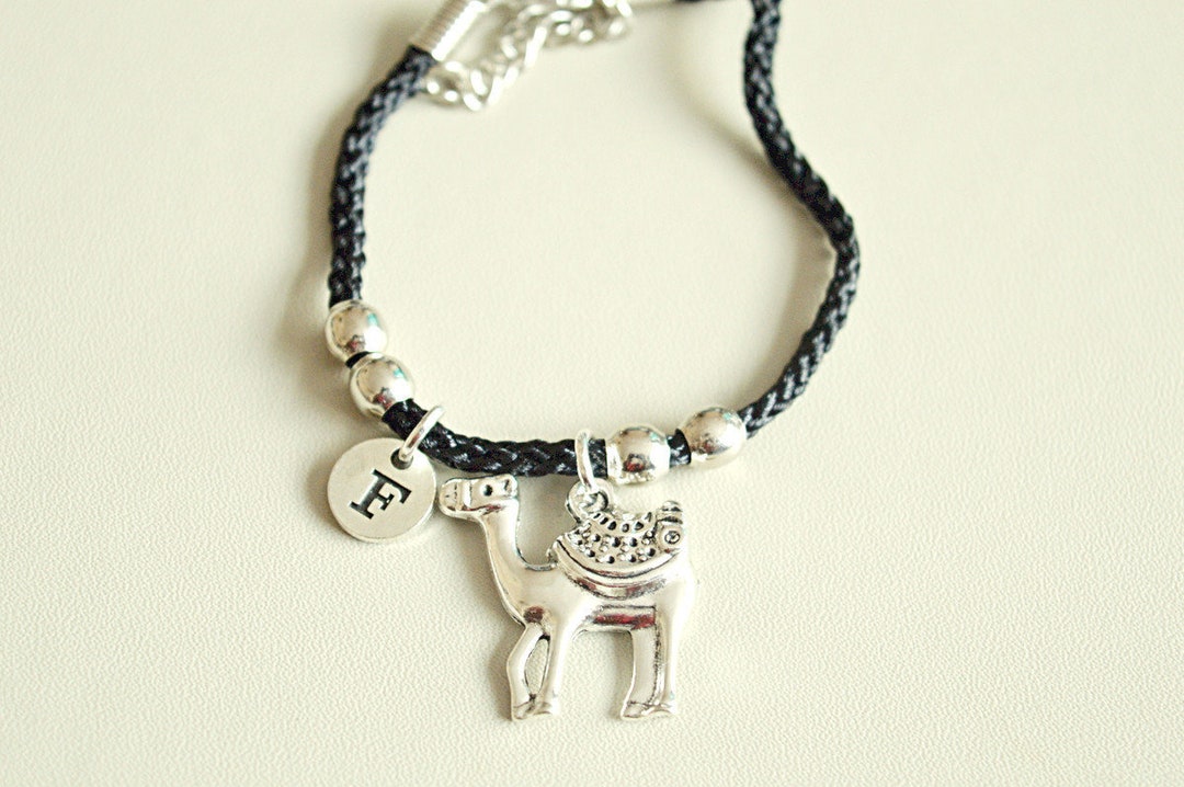 Camel Bracelet, Camel Cord Rope Bracelet, Camel Jewelry, Camel Bangle ...