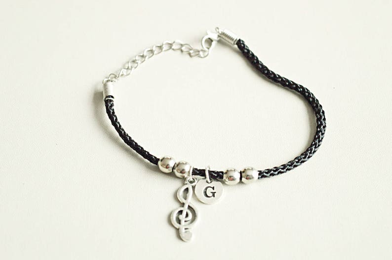 Music Note Bracelet Music Note Jewelry Music Gift Musical | Etsy