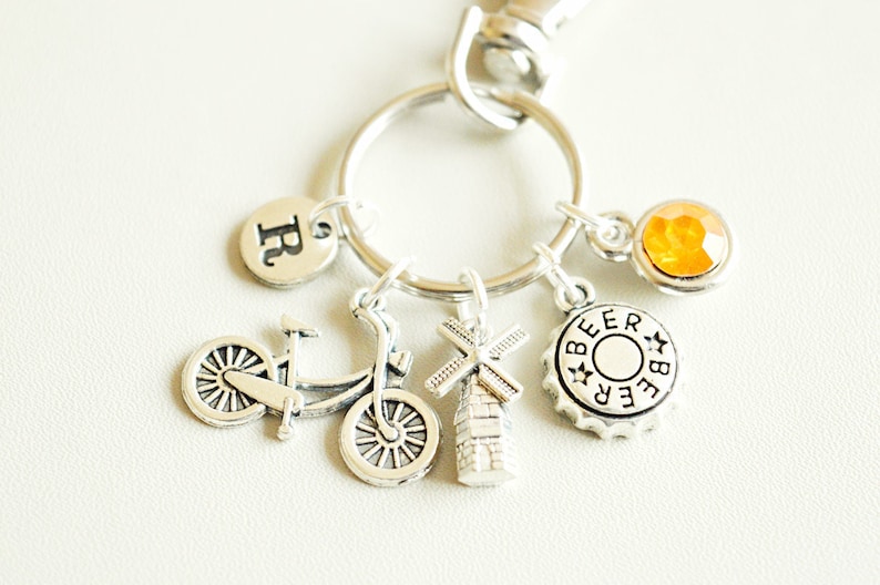 Amsterdam Gifts Amsterdam Jewelry Holland Keychain Dutch - Etsy UK