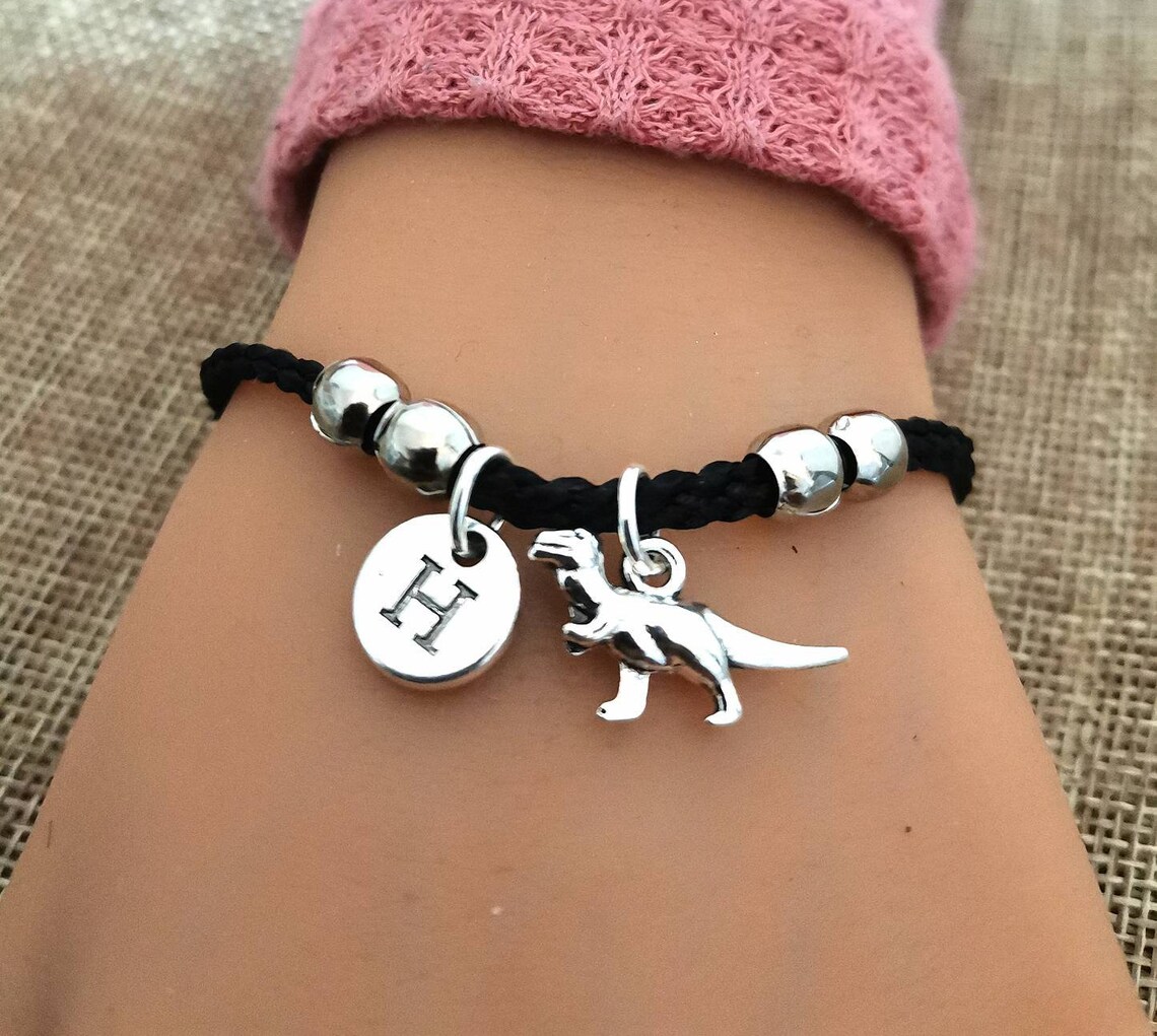 Dinosaur Charm Gifts Dinosaur Bracelet T Rex Bracelet - Etsy
