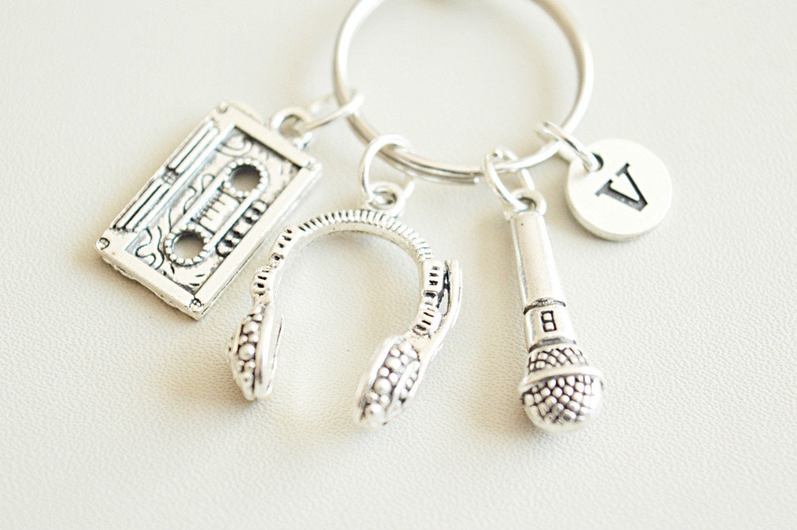 Headphone Keychain Cassette Keychain Music Lover Keyring - Etsy UK