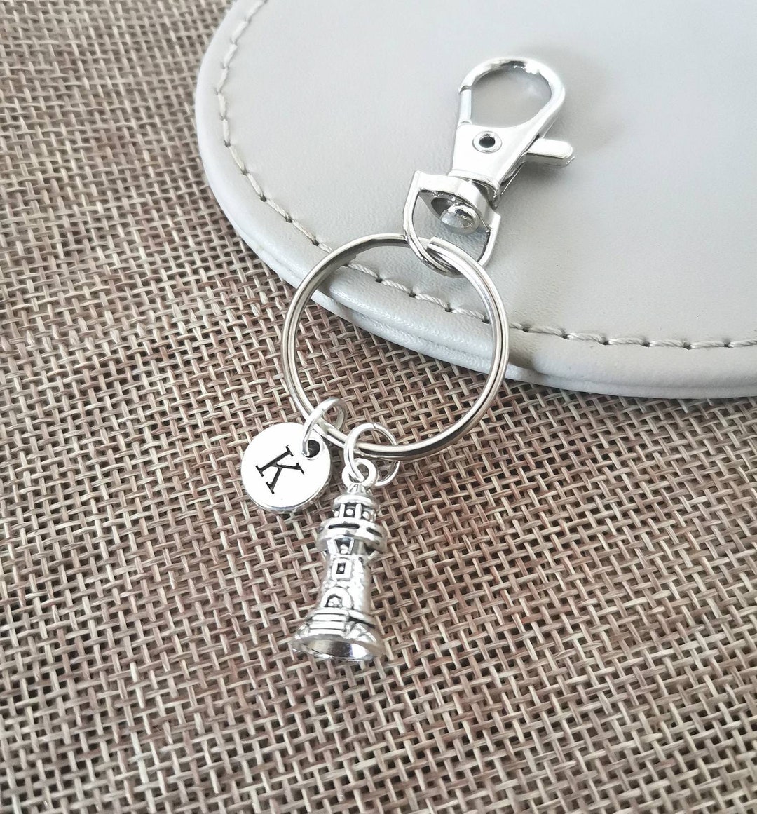 Lighthouse Keyring, Lighthouse Jewelry for Her, Lighthouse Charm Gift ...
