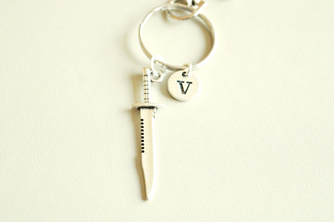 Sword Keychain, Sword Gift, Sword Gifts for Men, Sword Keyring, Dagger ...