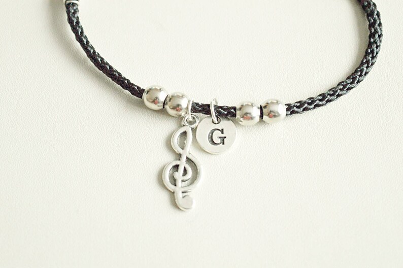 Music Note Bracelet, Music Note Jewelry, Music Gift, Musical Jewelry ...