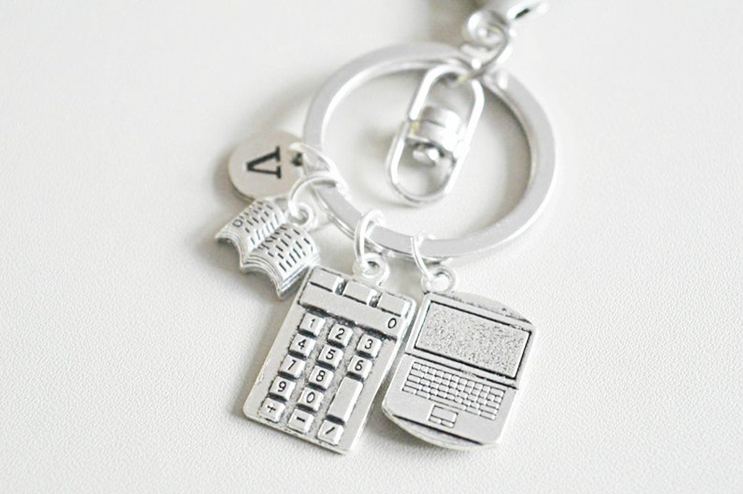 Secretary Keychain, Secretary Keyring, Secretary Gift, Receptionist ...