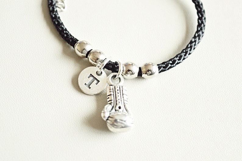 Boxing Glove Bracelet, Boxing Charm Bracelet, Personalized Bracelet for ...