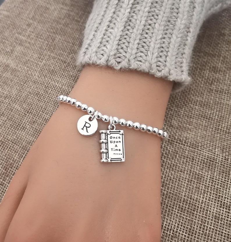 Book Bracelet, Reader Gift, Author Gift, Writer Gift, Gift for Reader ...