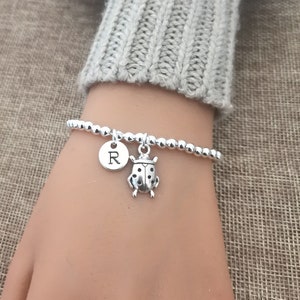 Lady Bird Bracelet, Lady Bird Jewelry, Ladybird Gift, Bug Lover, Insect ...
