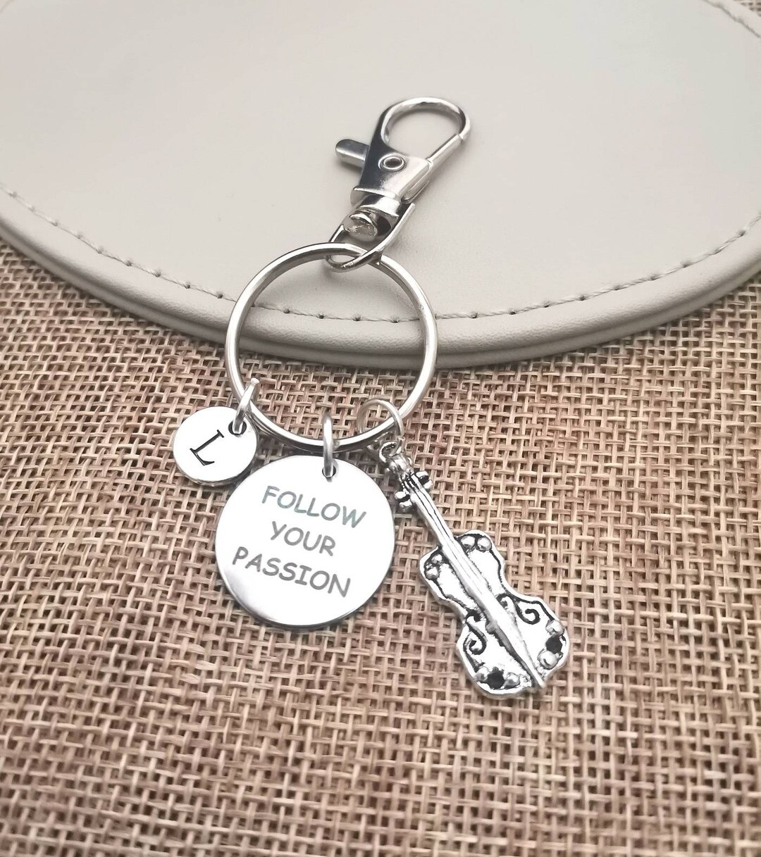 Violin Keychain, Violin Key Ring, Violin Gift, Cello Gift, Cello ...