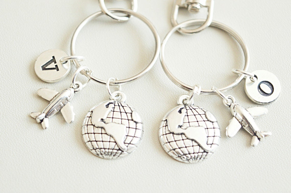 Long Distance Keychain Long Distance Relationship Keychain - Etsy