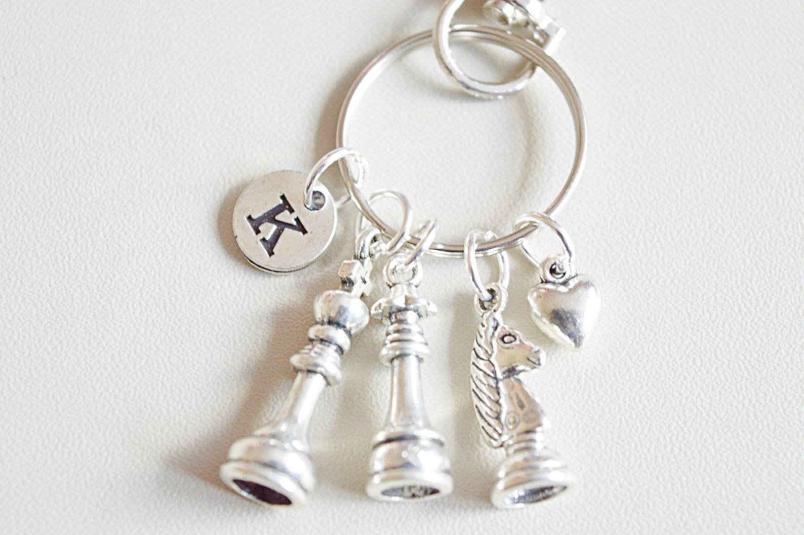 Chess Keychain Chess Keyring Chess Piece Gift Knight - Etsy