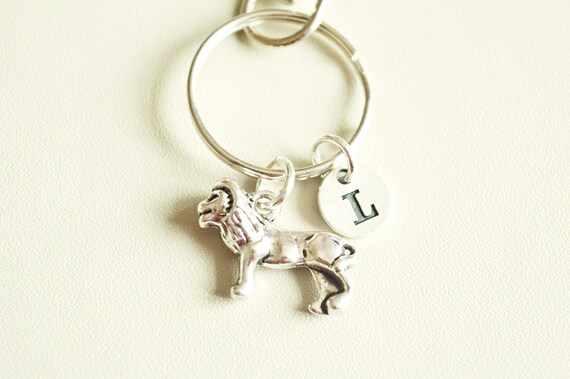 Lion Keychain Lion Keyring Lion Gift Lion Charm Gift Leo | Etsy UK