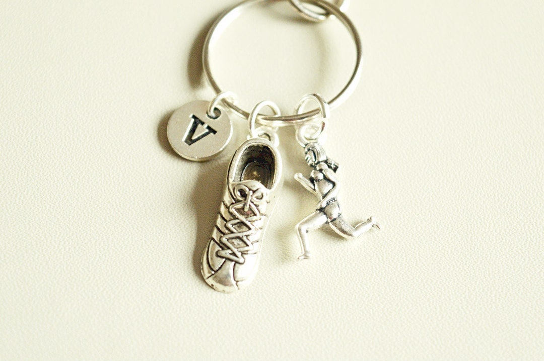 Running Gifts, Running Keychain, Runner Keyring, Gift for Runner ...