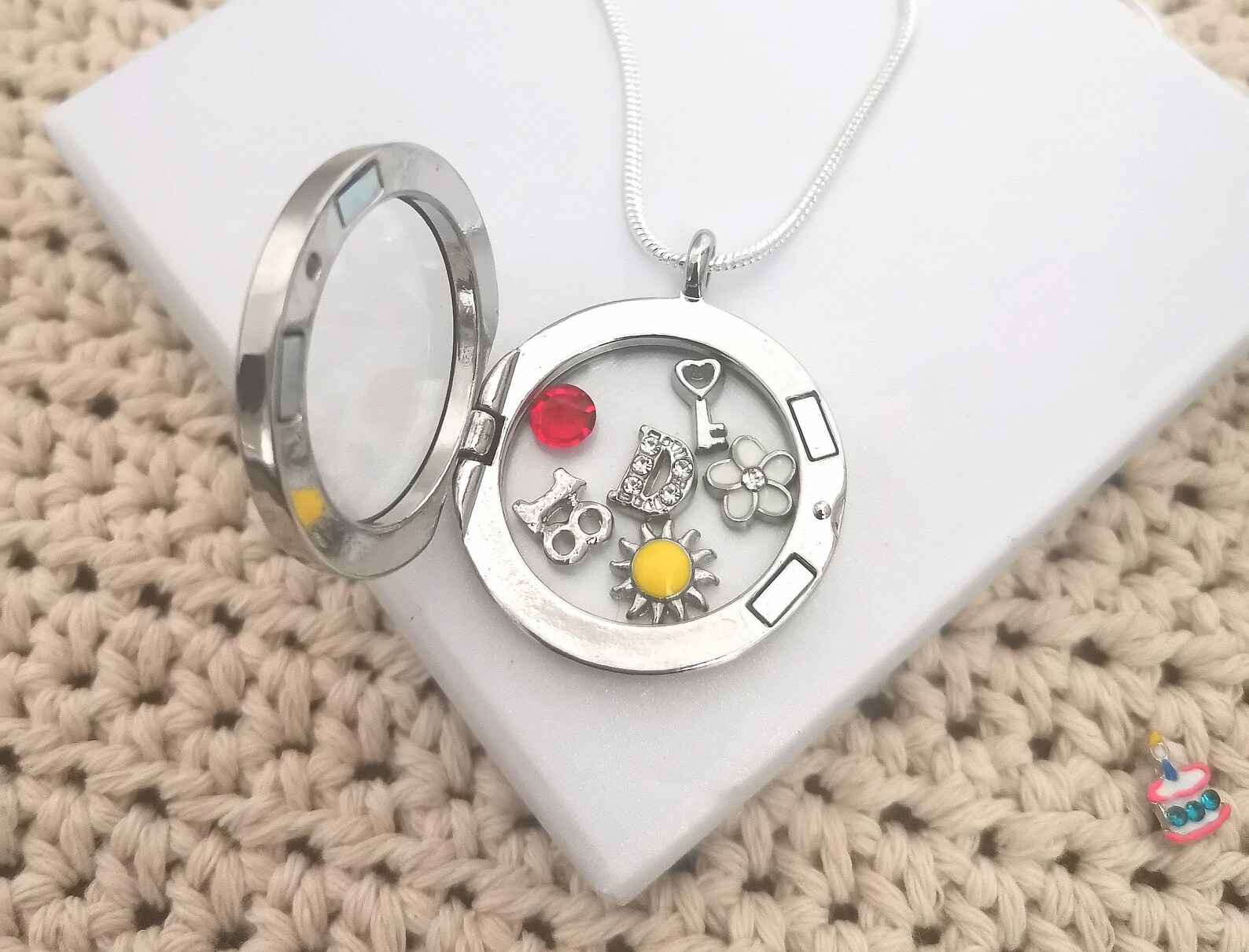 18th Birthday Locket, 18th Birthday Necklace, 18th Birthday Gift, 18 ...
