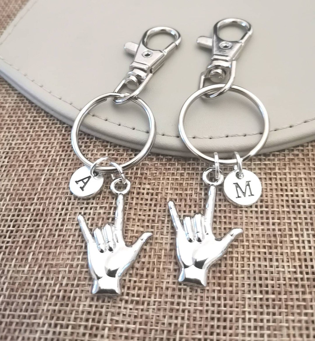 Sign Language Bracelet, Sign Language Gift, I Love You Sign Language ...