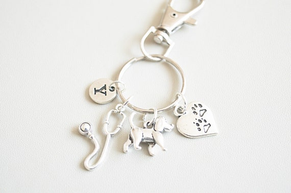 Vet Gifts Vet Keychain Vet Keyring Veterinary Gifts | Etsy