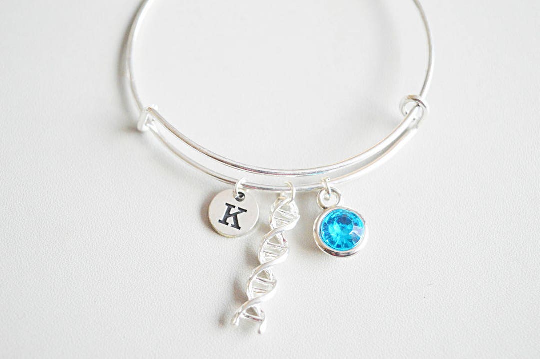 DNA Bracelet, Science Bracelet, Chemistry Gift for Her, Biology Gift ...