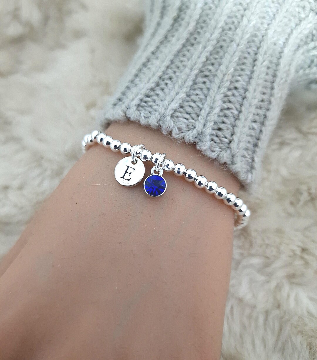 September Bracelet, September Birthstone Bracelet, Sapphire Bracelet ...