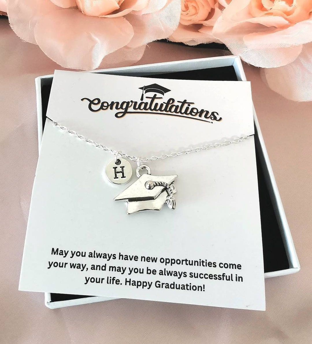 Graduation Necklace, Graduation Jewelry, Graduation Gifts, Graduation ...