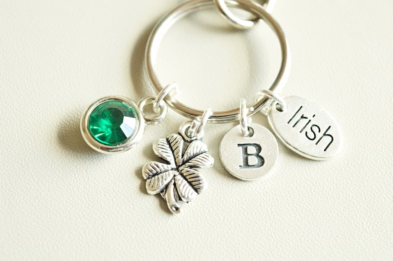 Irish Keychain Irish Gift Ireland Irish Friend Shamrock - Etsy