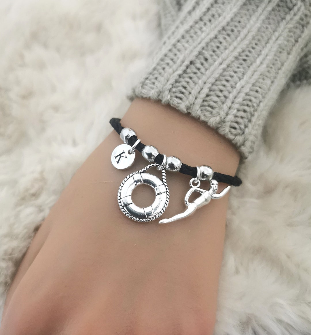 Swimming Gifts, Swimming, Swimming Bracelet, Swimmer Gifts, Swim ...