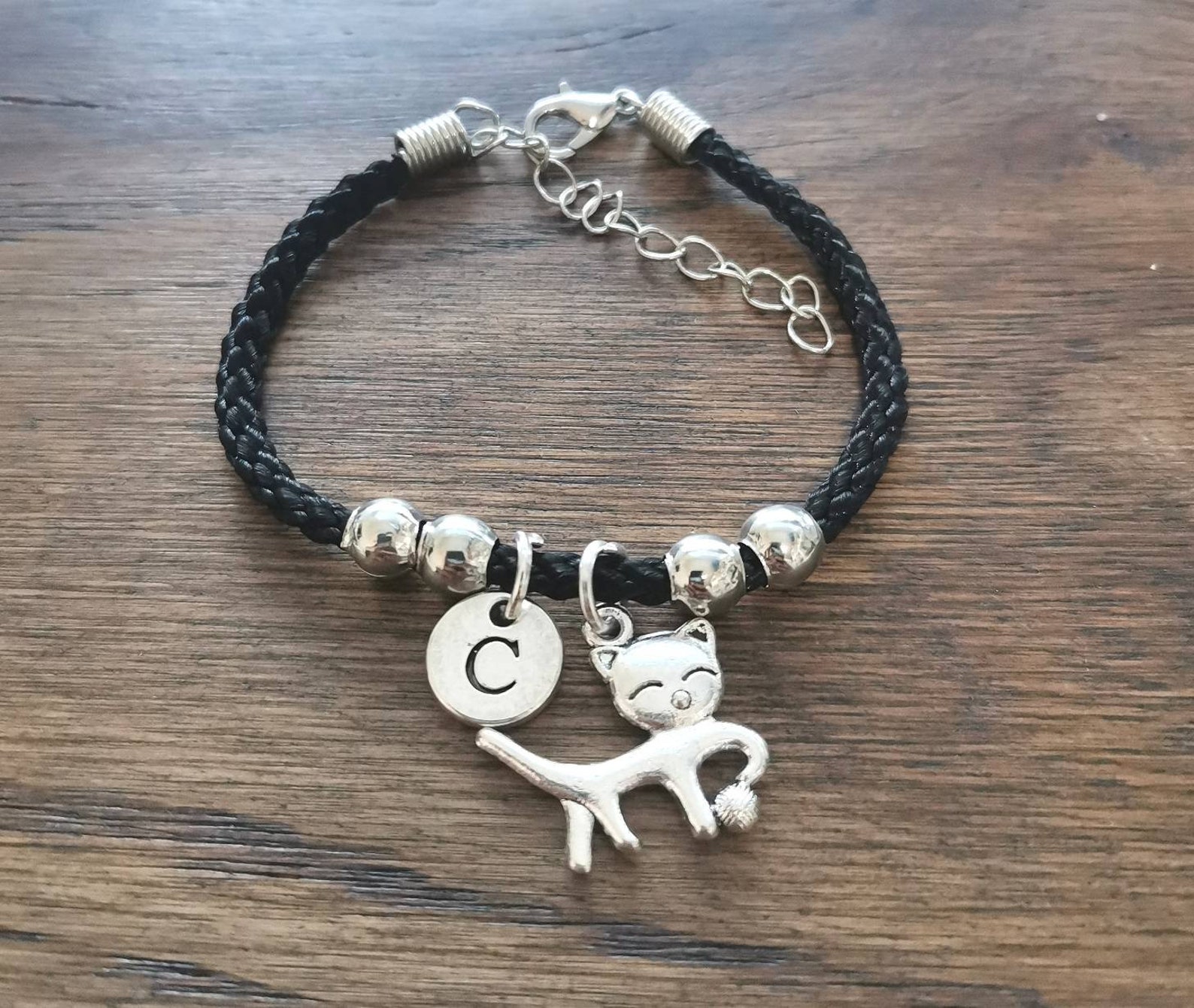 Cat Bracelet, Cat Bracelet Gift, Cat Gift, Kitten Bracelet, Kitten Gift ...