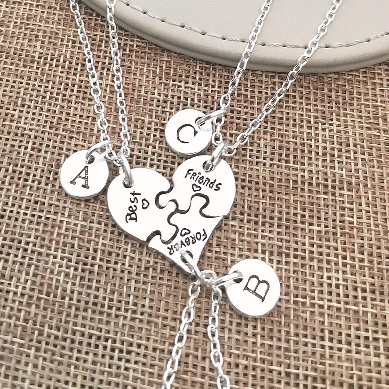 3 Best Friend Necklace - Etsy