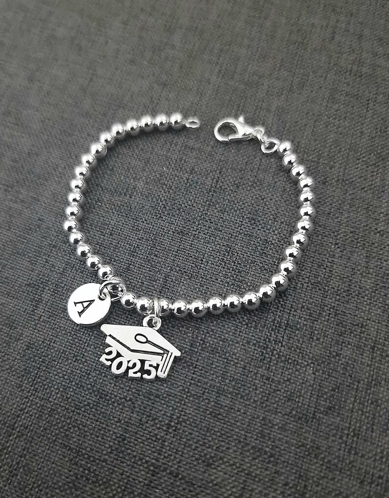 2025 Graduation Gift, Graduation Bracelet 2025, Graduation Gift for Her ...