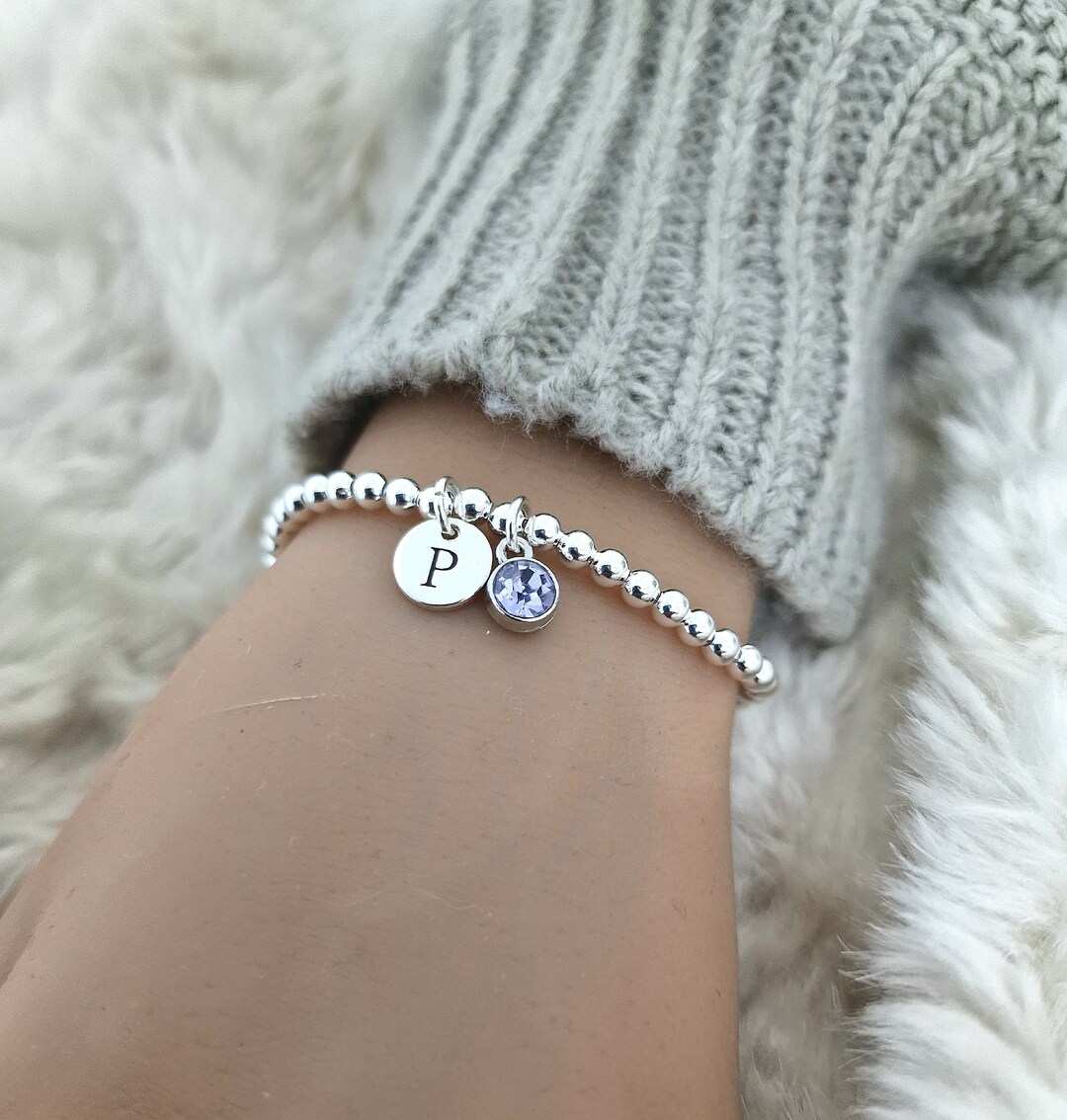 June Birthstone Bracelet, June Birthstone, June Bracelet, Alexandrite ...