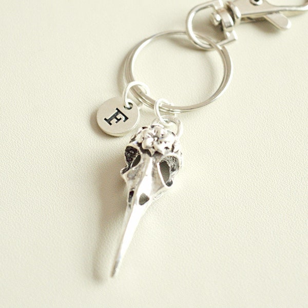Skull Key Ring - Etsy