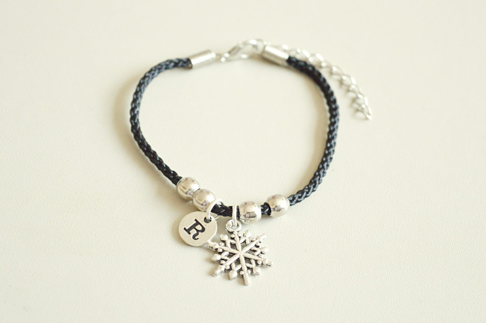 Snowflake Bracelet Winter Bracelet Christmas Bracelet | Etsy