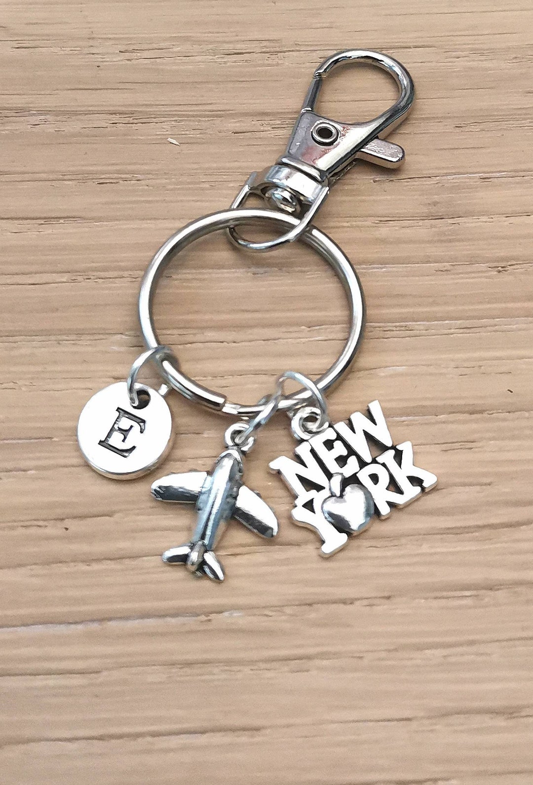 New York Keychain, New York Gift, New York Charm, New York Jewelry ...