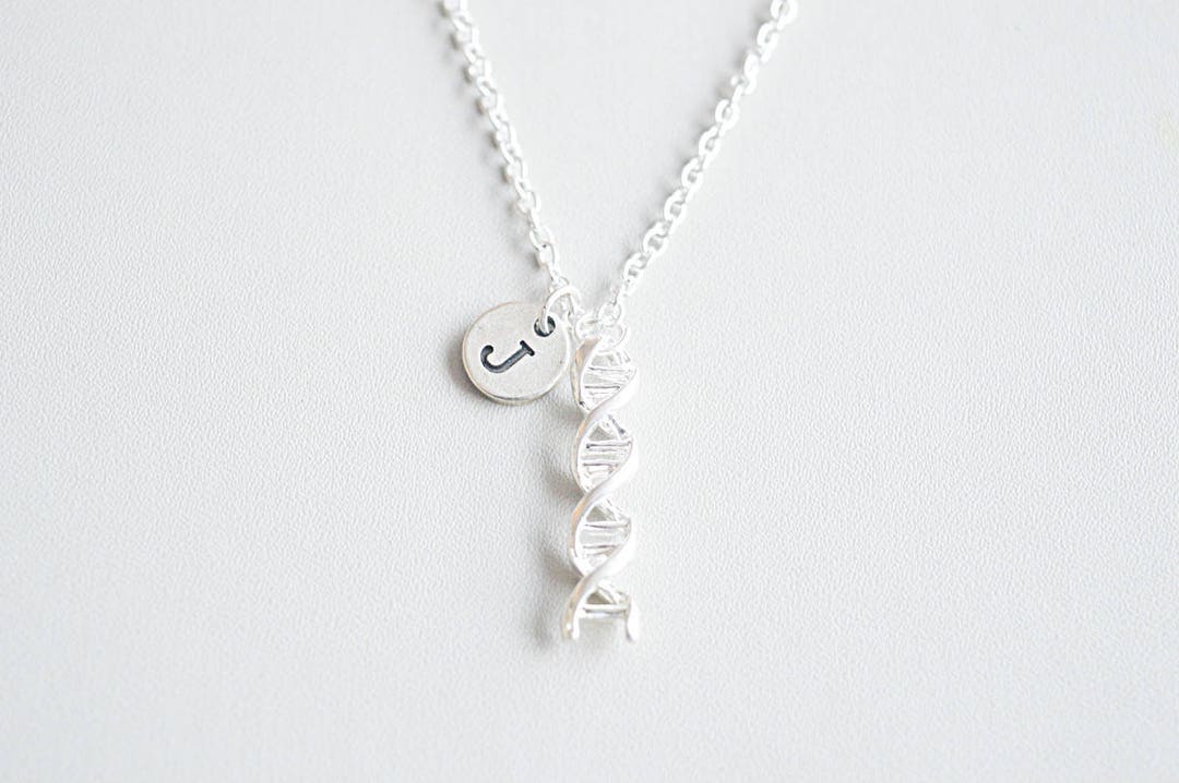 Dna Necklace, Biology Gifts, Science Necklace, Dna Necklace Double ...