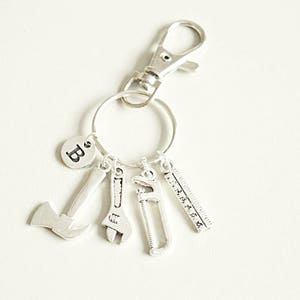 Handyman Gift, Builder Gift, Handyman Keyring, Wrench Key Chain ...