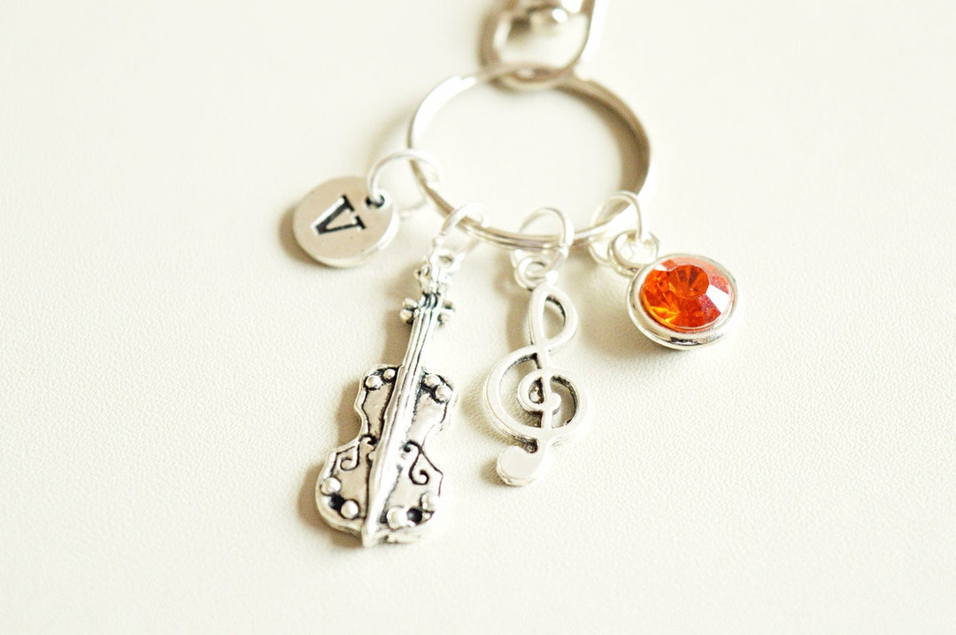 Violin Keychain, Violin Keyring, Violin Gift, Cello Gift, Cello Keyring ...