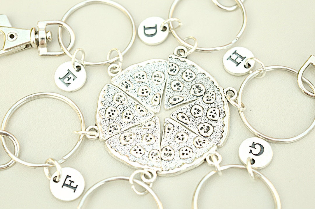 Best Friend Gift for 3, Best Friend Keychain, Distance Friendship ...