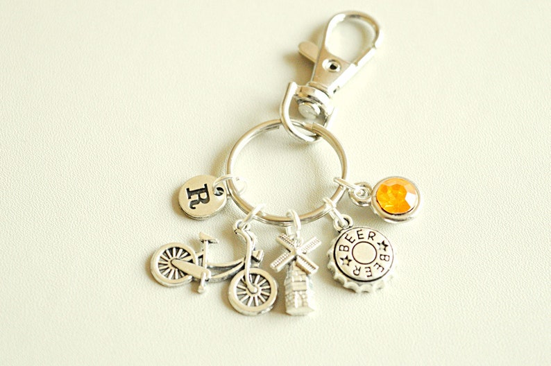 Amsterdam Gifts Amsterdam Jewelry Holland Keychain Dutch - Etsy UK