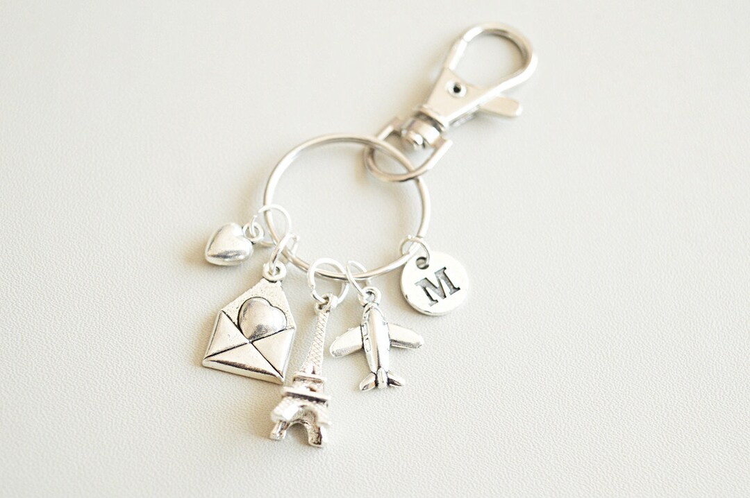 Paris Keychain, Paris Gift , Paris Jewelry, Eiffel Tower Keychain ...