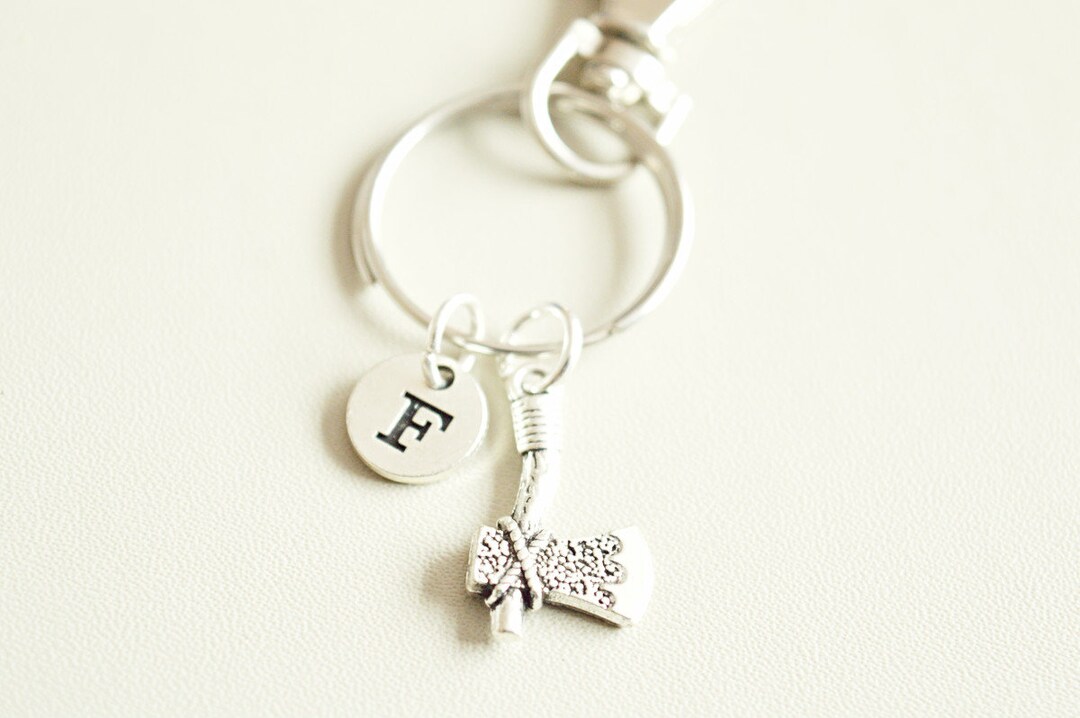 Axe Gift, Axe Keychain, Axe Keyring, Axe Charm Gift, Swedish, Sweden ...