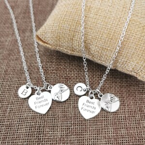 4 Best Friends, 4 Friends Necklace, 4 Best Friend Gifts, Four Friends ...