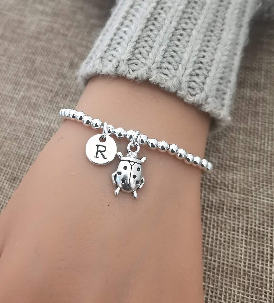 Lady Bird Bracelet, Lady Bird Jewelry, Ladybird Gift, Bug Lover, Insect ...